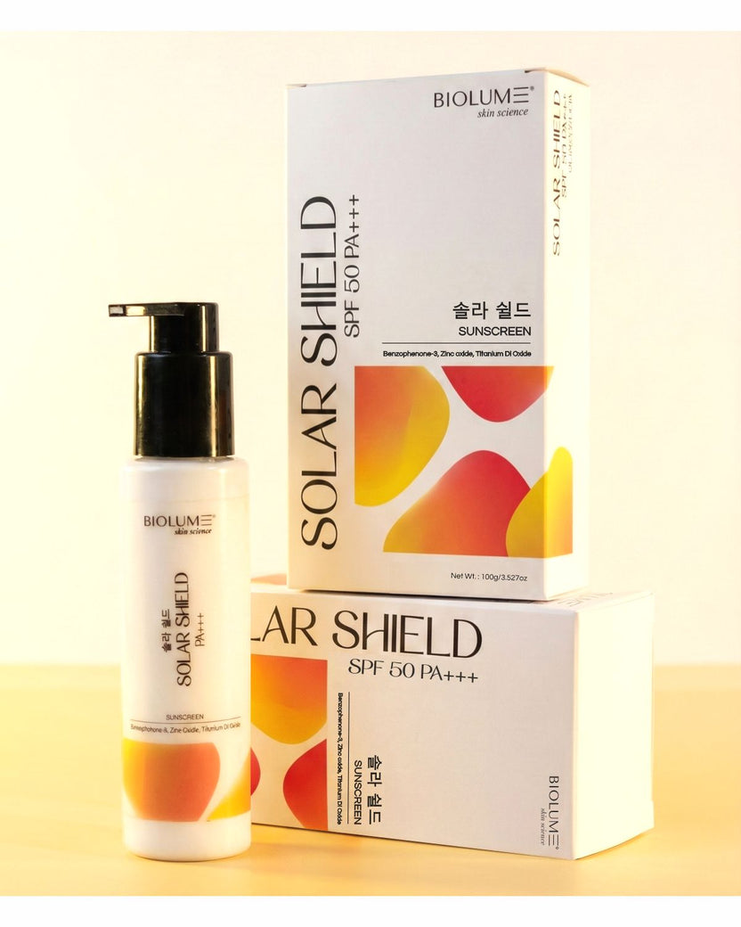 Solar Shield PA+++ (SPF 50) - Sunscreen – Biolume Skin Science