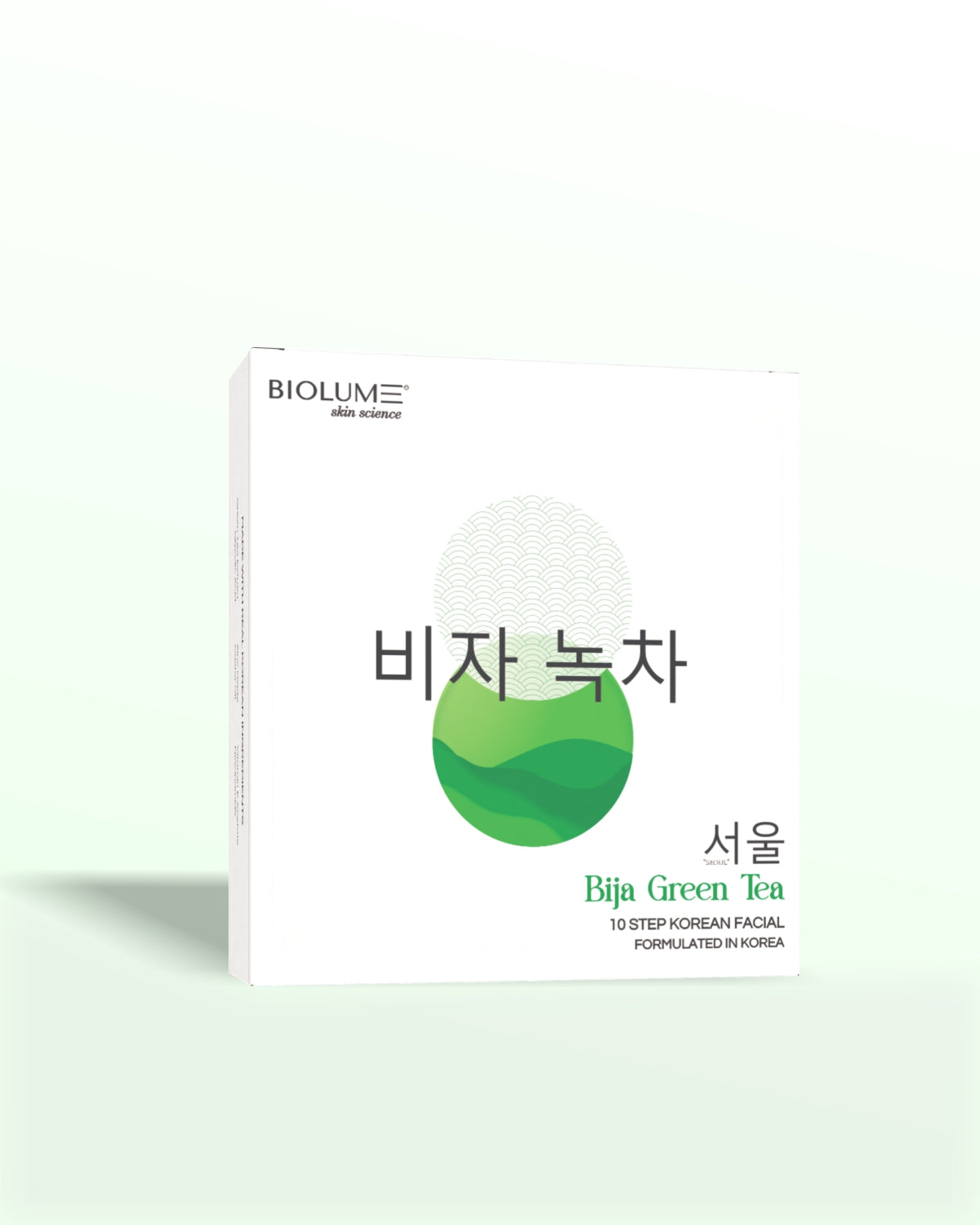 Bija Green Tea - 10 Step Facial – Biolume Skin Science