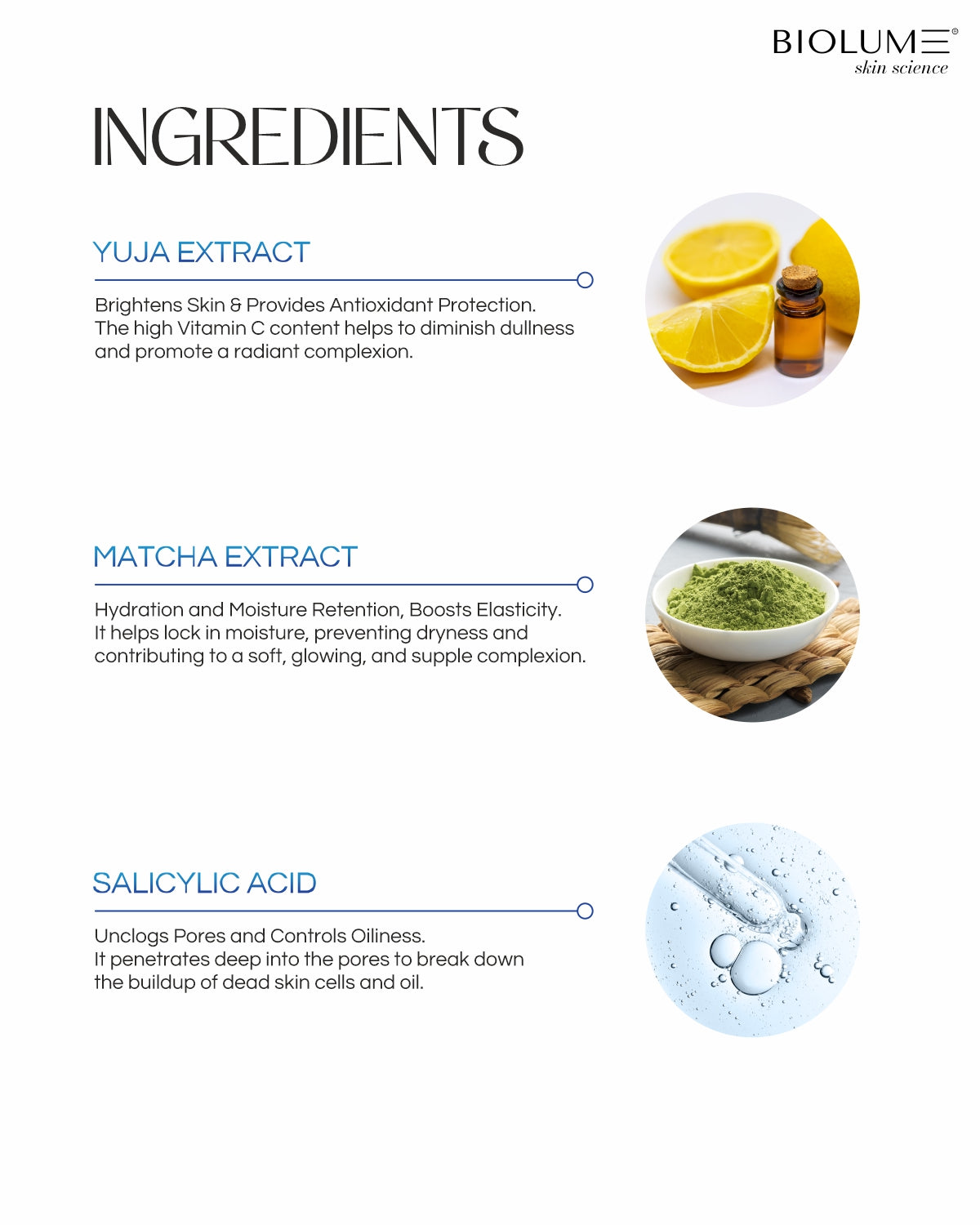 Biolume Skin Science