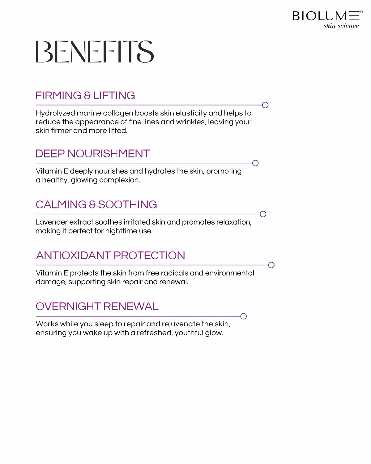 Biolume Skin Science