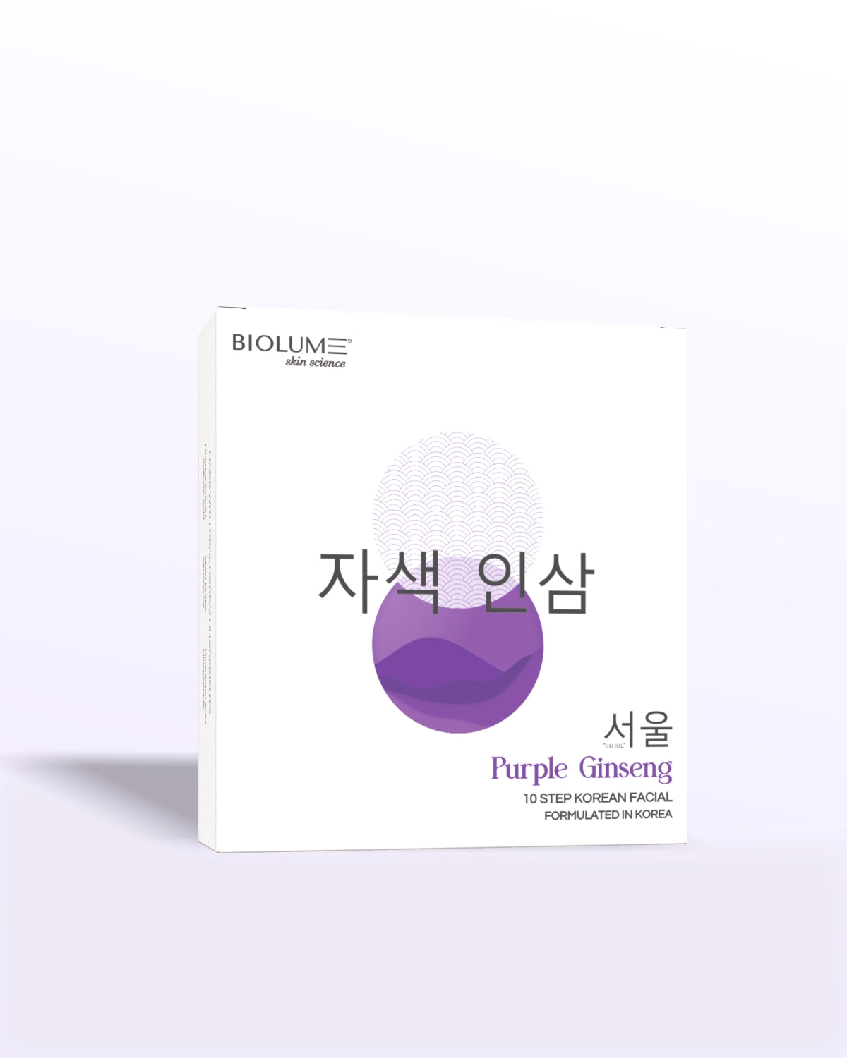 Purple Ginseng - 10 Step Facial – Biolume Skin Science